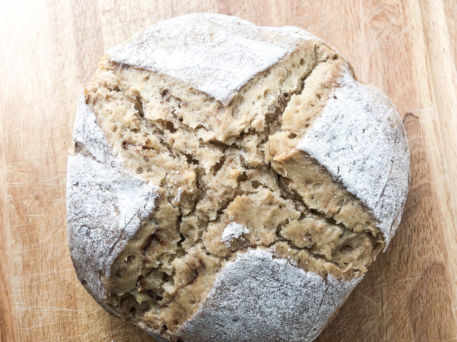 Artisan Cinnamon Sourdough Bread Recipe - Harbor Home